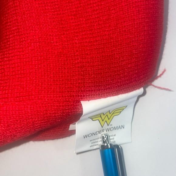 wonder woman | Accessories | Wonder Woman Dc Glitter Kids Scully Cap ...